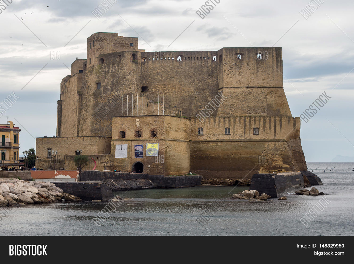 Castel Dell'Ovo Image & Photo (Free Trial) | Bigstock