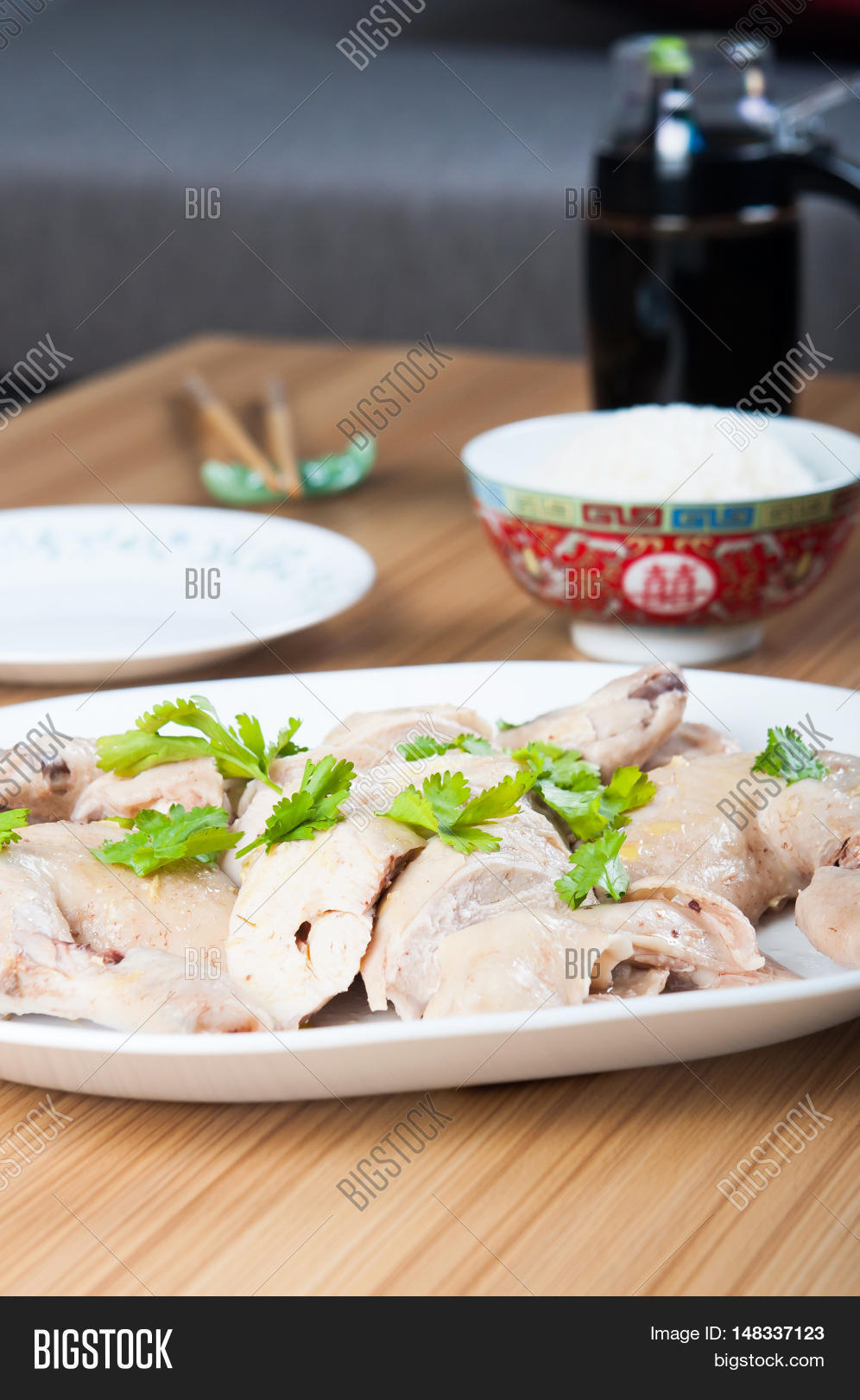 Steamed Chicken Ginger Image & Photo (Free Trial) | Bigstock