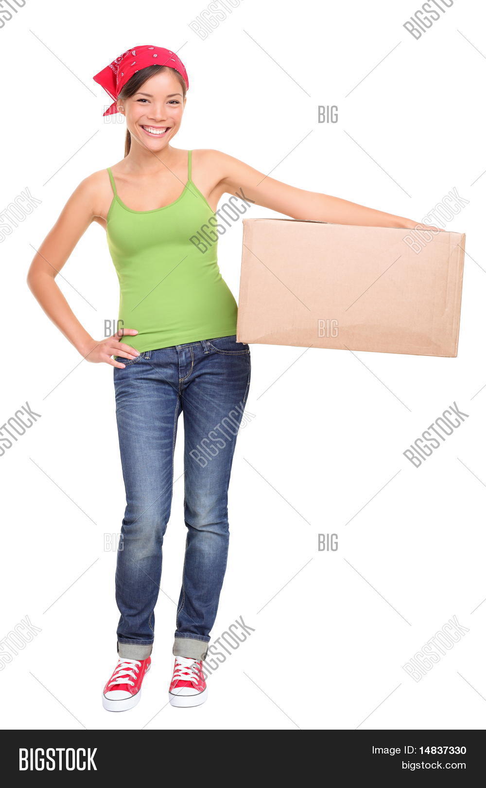 Moving Day Woman Image & Photo (Free Trial) | Bigstock