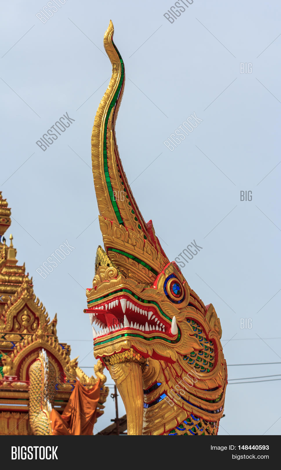 Beautiful Naga Statue Image & Photo (Free Trial) | Bigstock