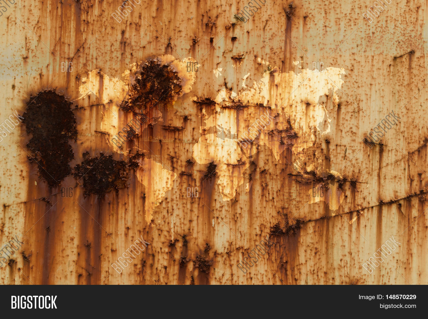 Metal Rust Wall Image & Photo (Free Trial) | Bigstock