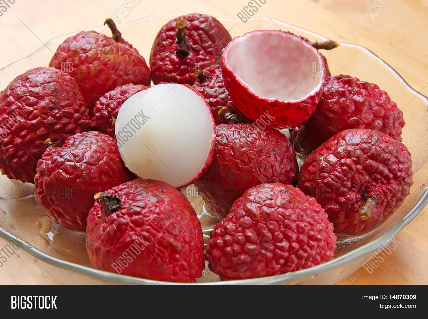 Lychee Fruits Fresh Image & Photo (Free Trial) | Bigstock