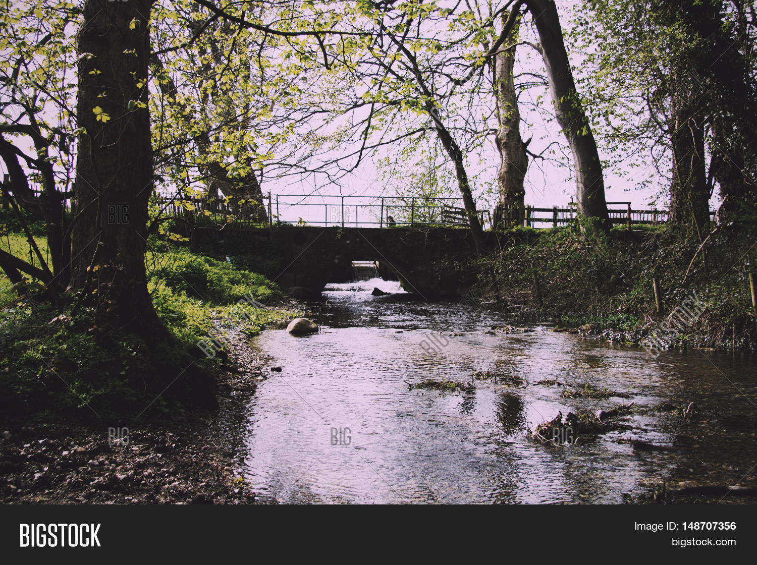 Stone Bridge Over Image & Photo (Free Trial) | Bigstock