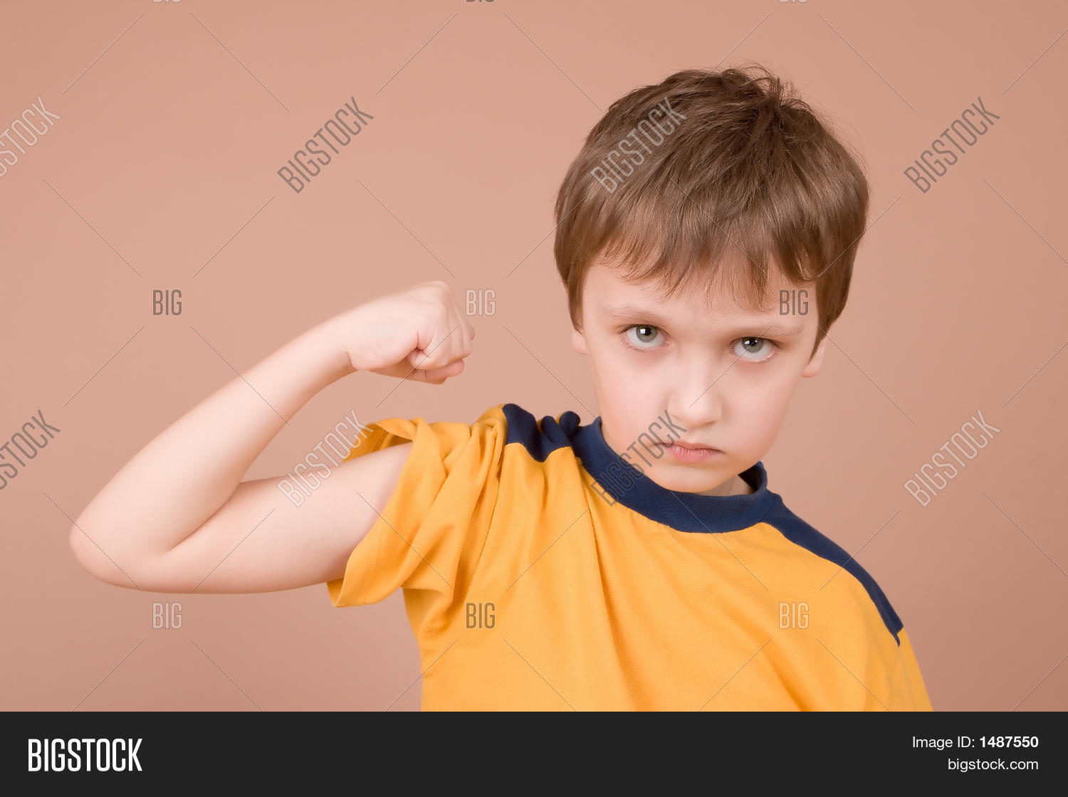 Young Boy Showing Off Image & Photo (Free Trial) | Bigstock