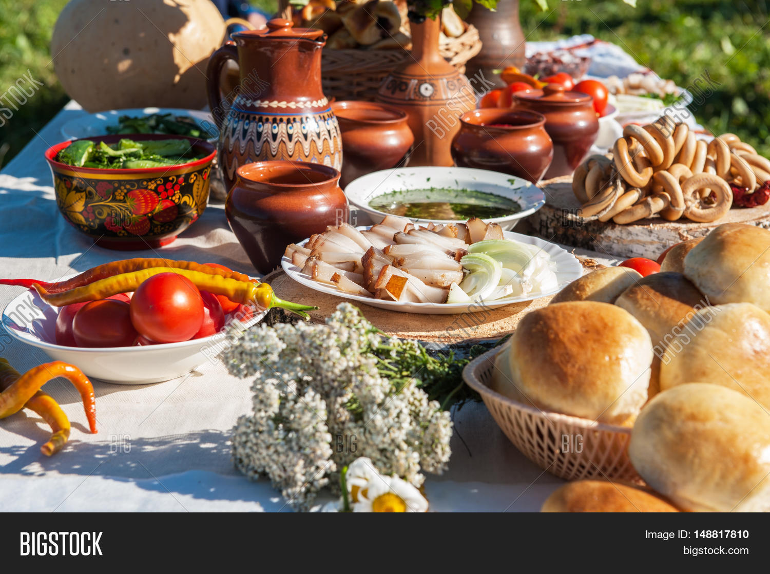 Russian Table Image & Photo (Free Trial) | Bigstock