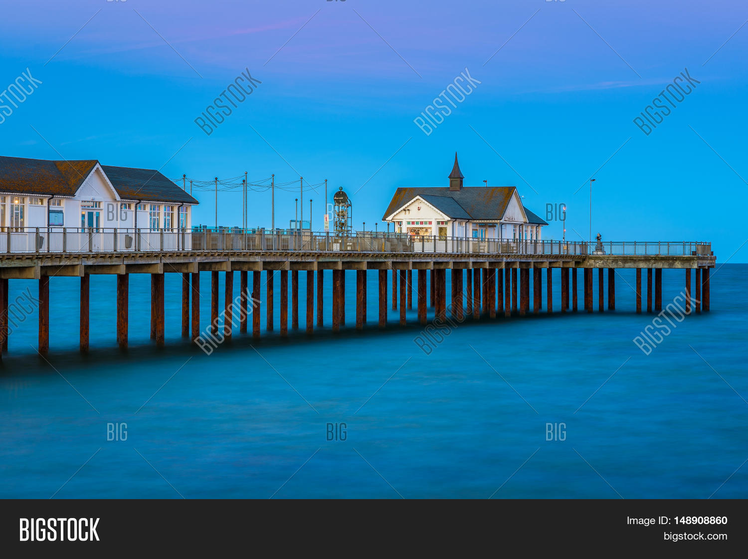 Southwold Pier Suffolk Image & Photo (Free Trial) | Bigstock