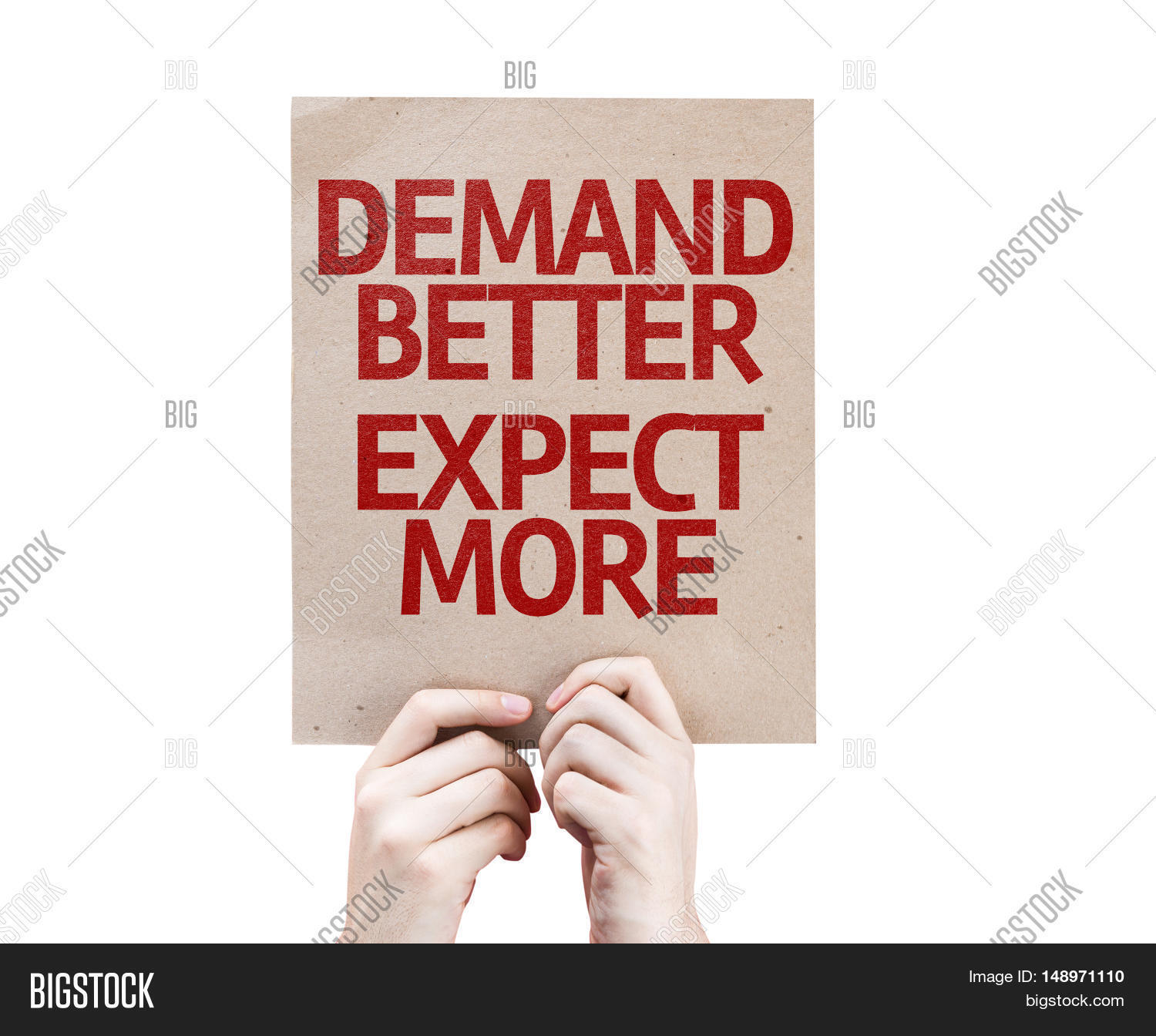 Demand Better Expect Image & Photo (Free Trial) | Bigstock