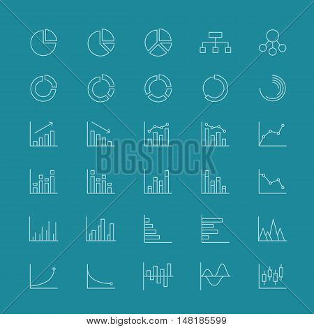 Line Business Charts Vector & Photo (Free Trial) | Bigstock