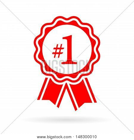 Number One Award Seal Vector & Photo (Free Trial) | Bigstock