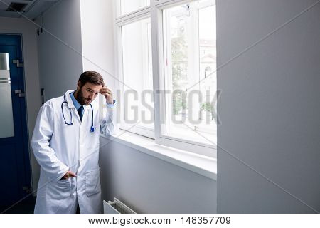 Sad Doctor Standing Image & Photo (Free Trial) | Bigstock
