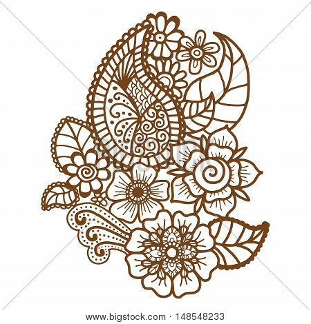 Mehndi Design. Vector & Photo (Free Trial) | Bigstock