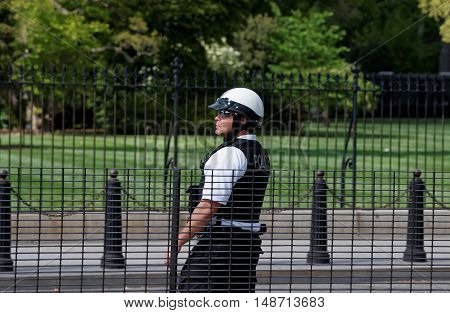 Policeman On Duty Image & Photo (Free Trial) | Bigstock