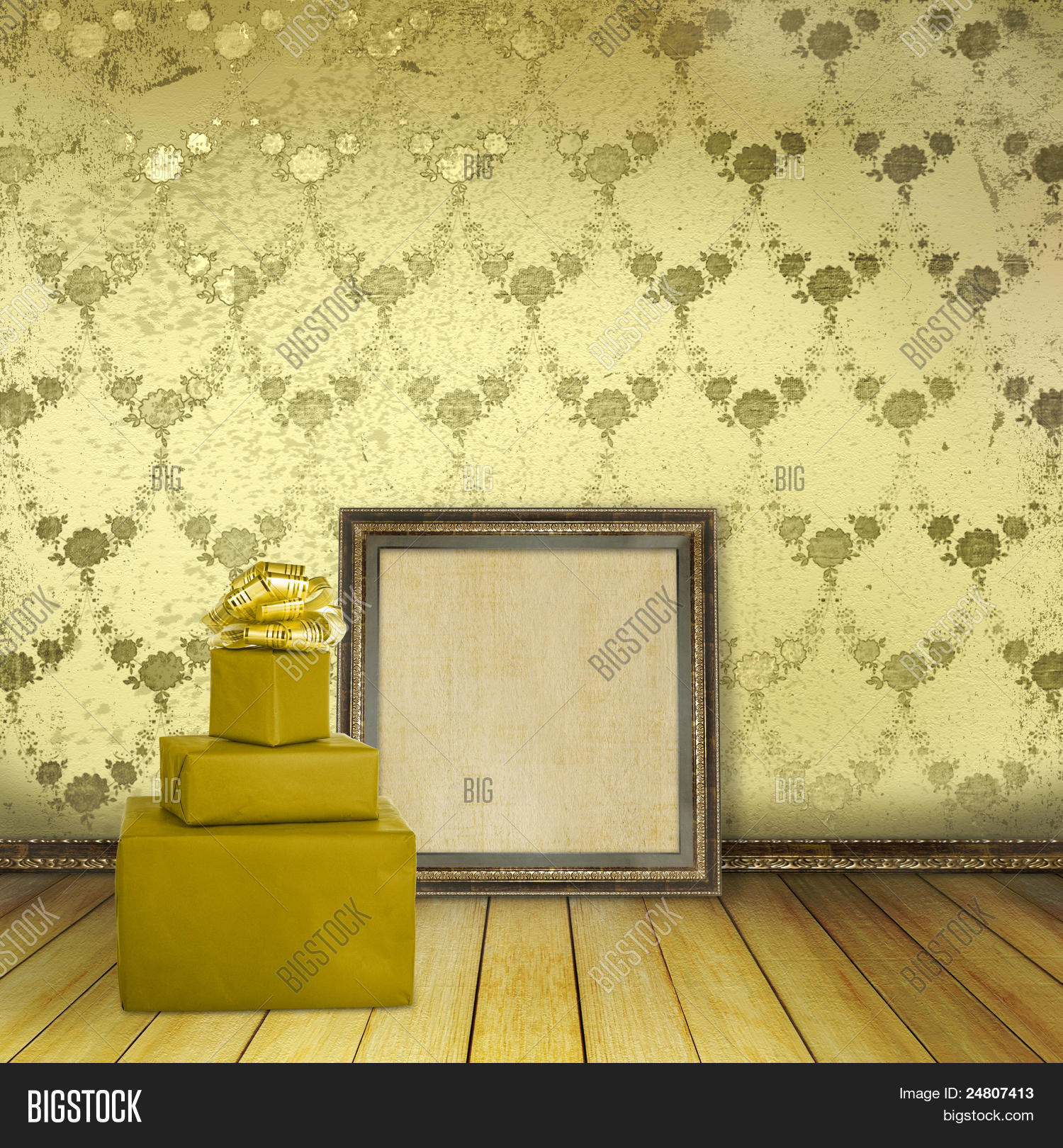 Wooden Frames Present Image & Photo (Free Trial) | Bigstock