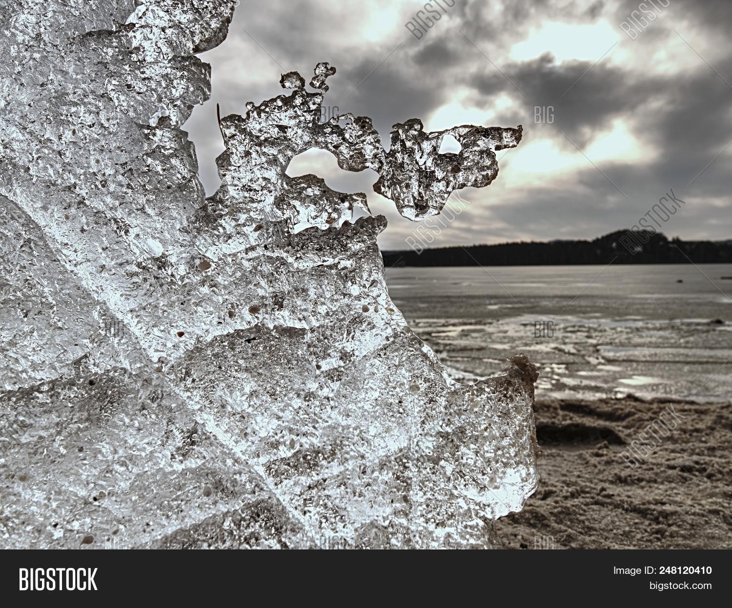 Icy Sheets Melting On Image & Photo (Free Trial) | Bigstock