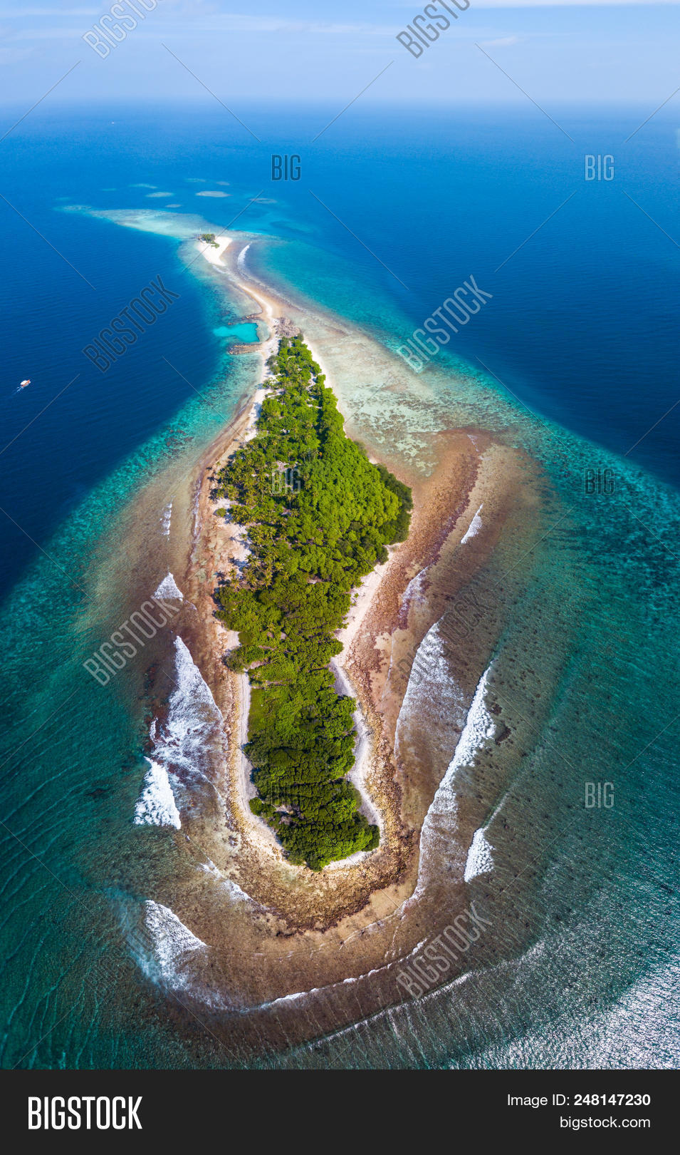Aerial View Island Image & Photo (Free Trial) | Bigstock