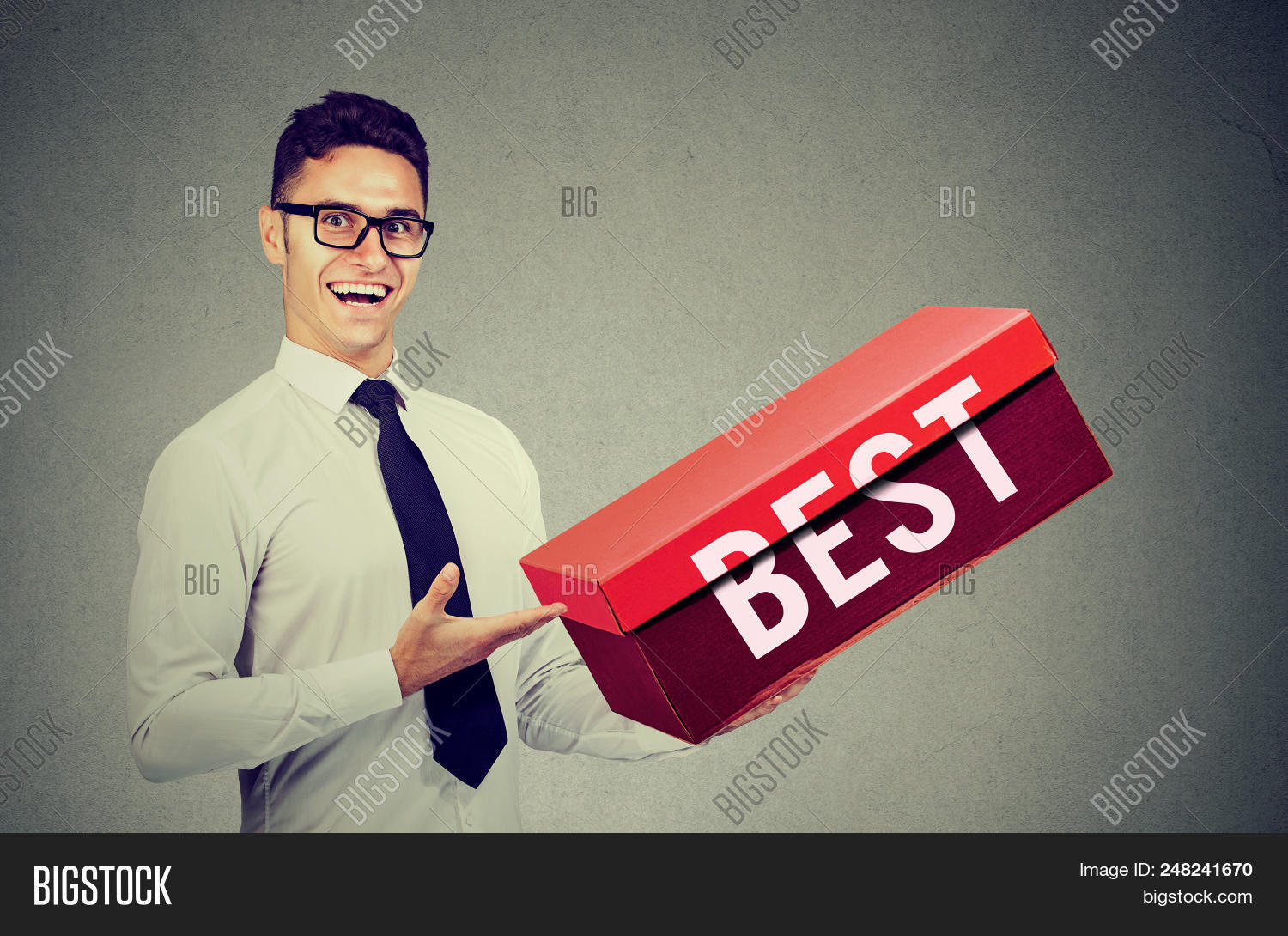 Smiling Salesman Image & Photo (Free Trial) | Bigstock