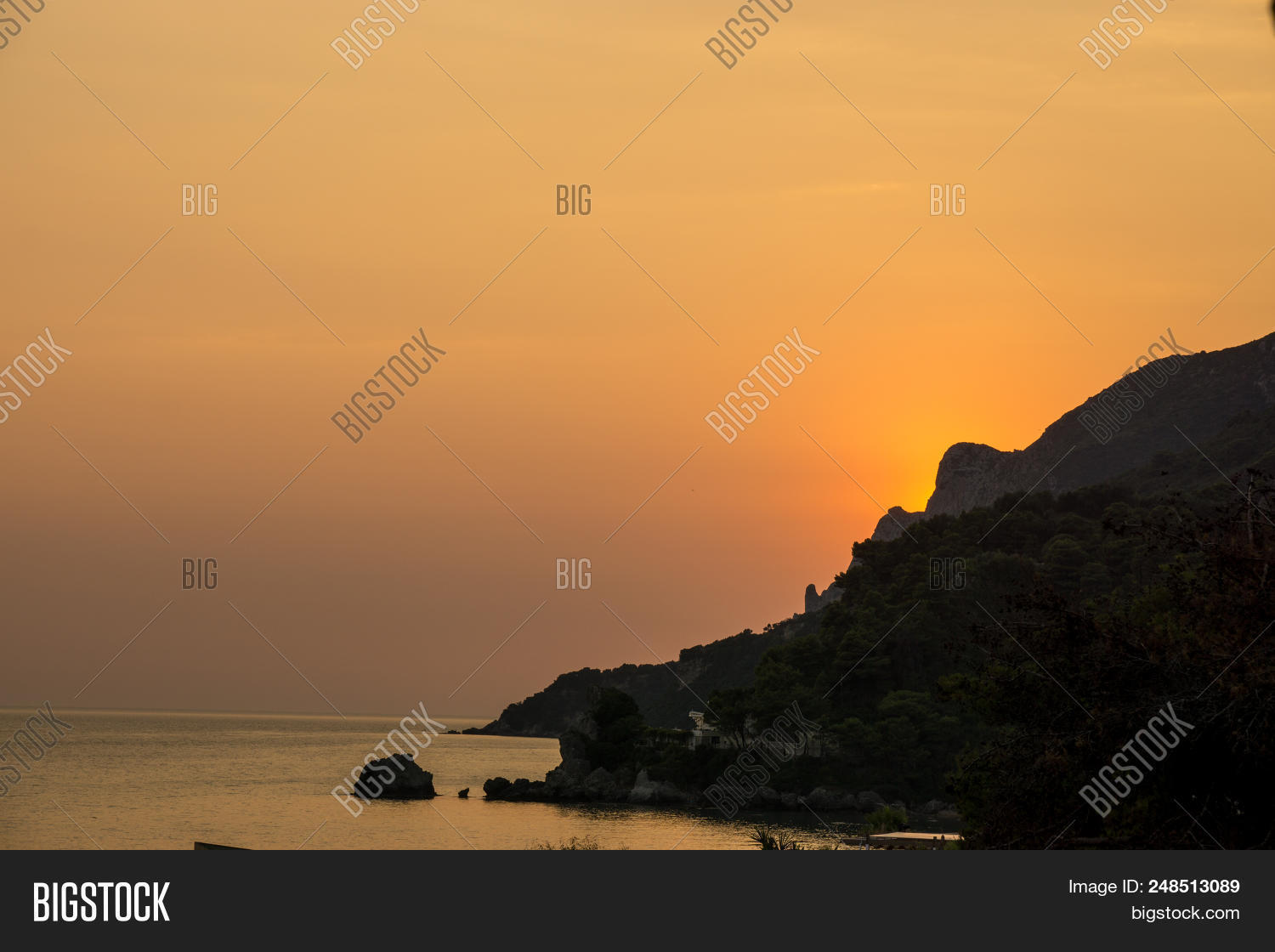 Beautiful Sunset Over Image & Photo (Free Trial) | Bigstock