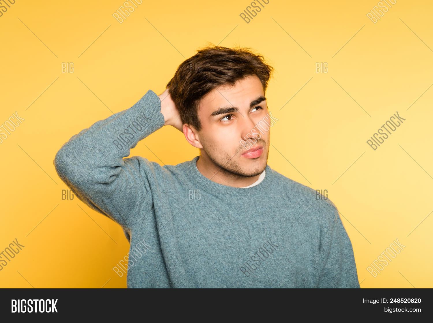 Man Lookin Smoldering Image & Photo (Free Trial) | Bigstock