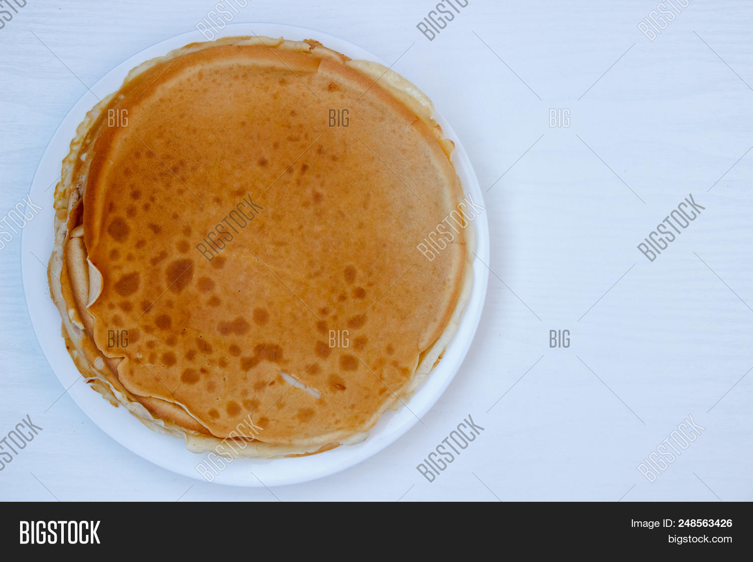 Russian Blini Pancakes Image & Photo (Free Trial) | Bigstock