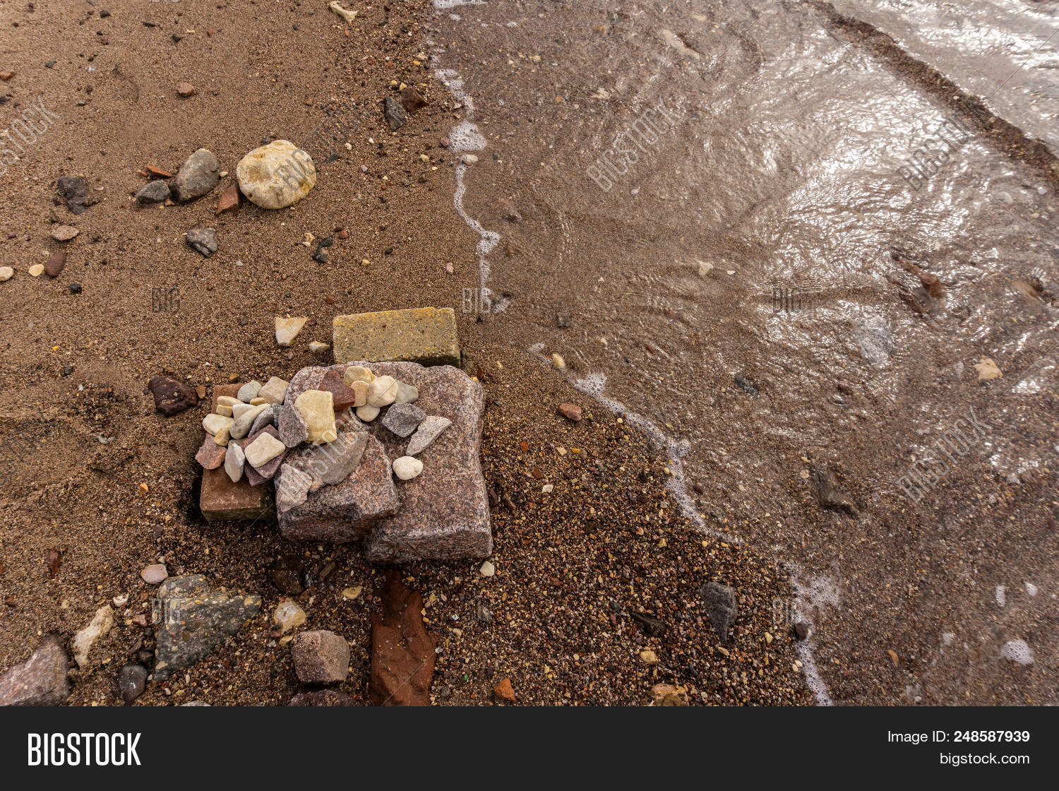 Sea Stones On Beach Image & Photo (Free Trial) | Bigstock