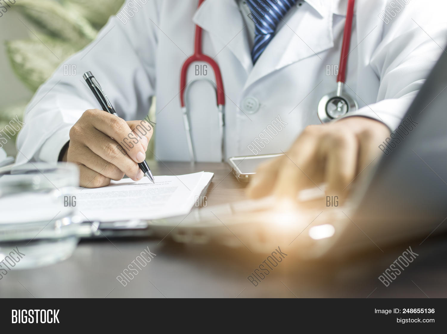Doctor Writing Image & Photo (Free Trial) | Bigstock
