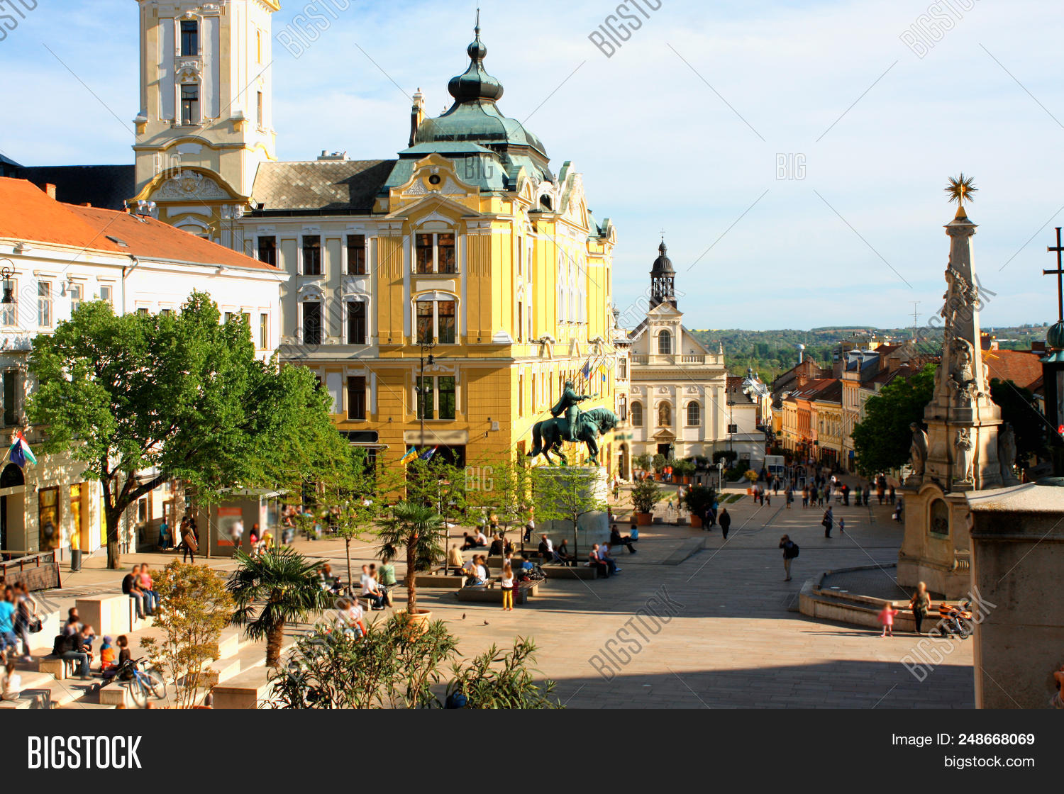 City Hall Square Pecs Image & Photo (Free Trial) | Bigstock