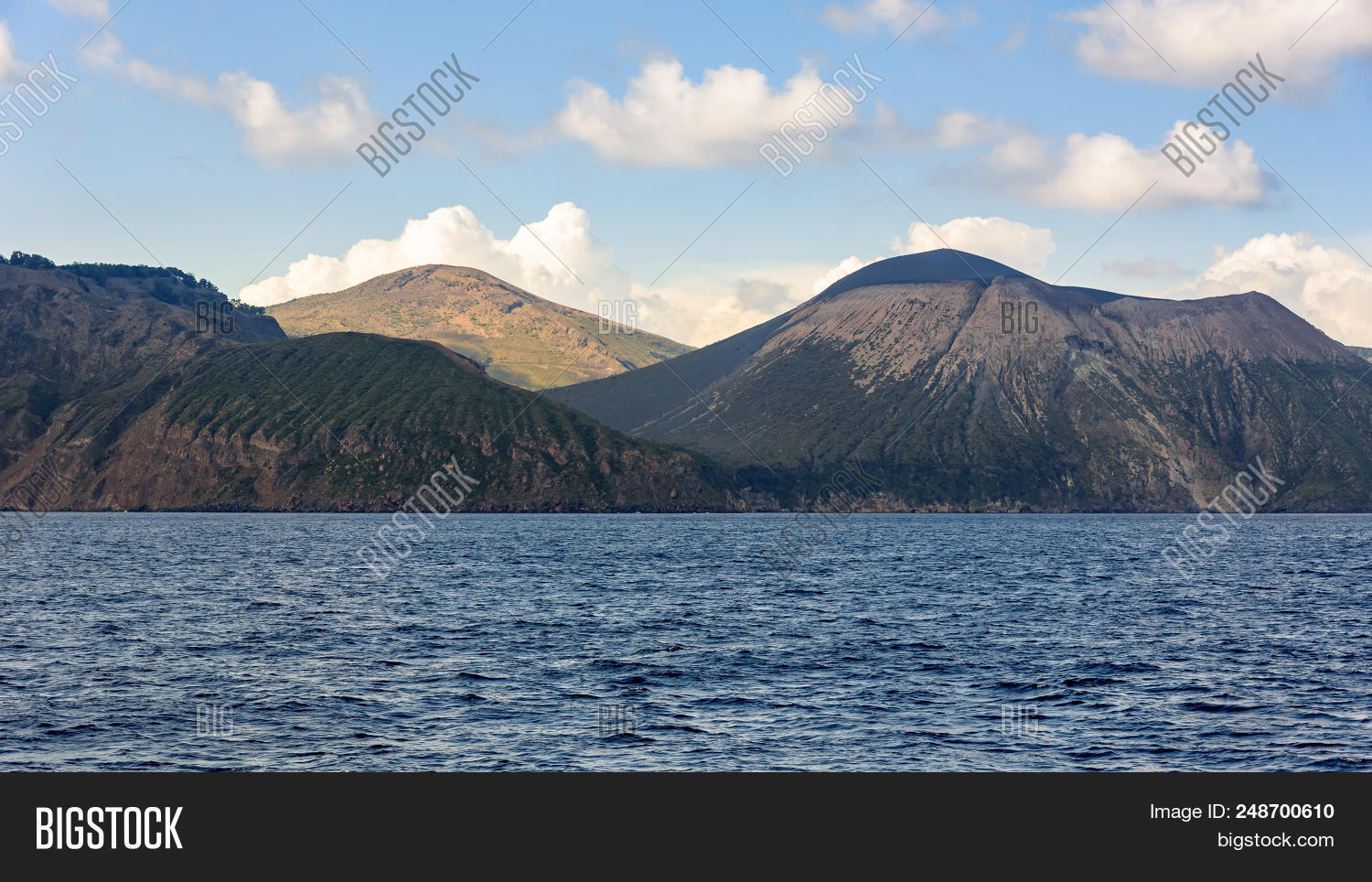 Vulcano Island Seen Image & Photo (Free Trial) | Bigstock