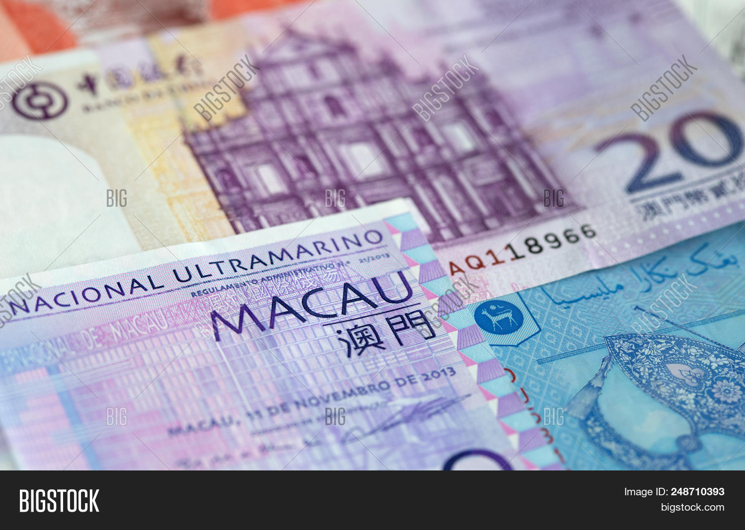 Macau 20 Patacas Note Image & Photo (Free Trial) | Bigstock