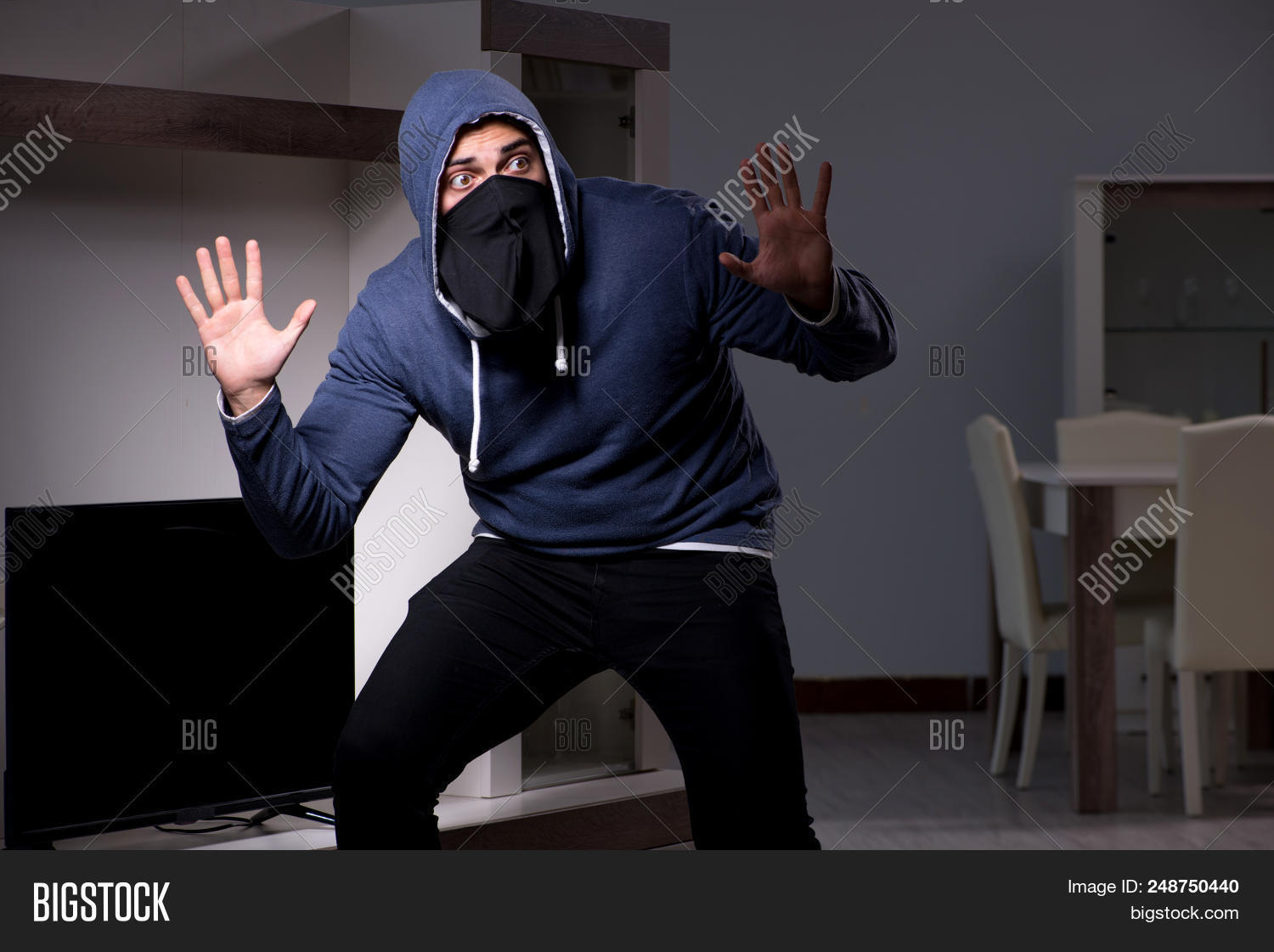 Burglar Thief Stealing Image & Photo (Free Trial) | Bigstock
