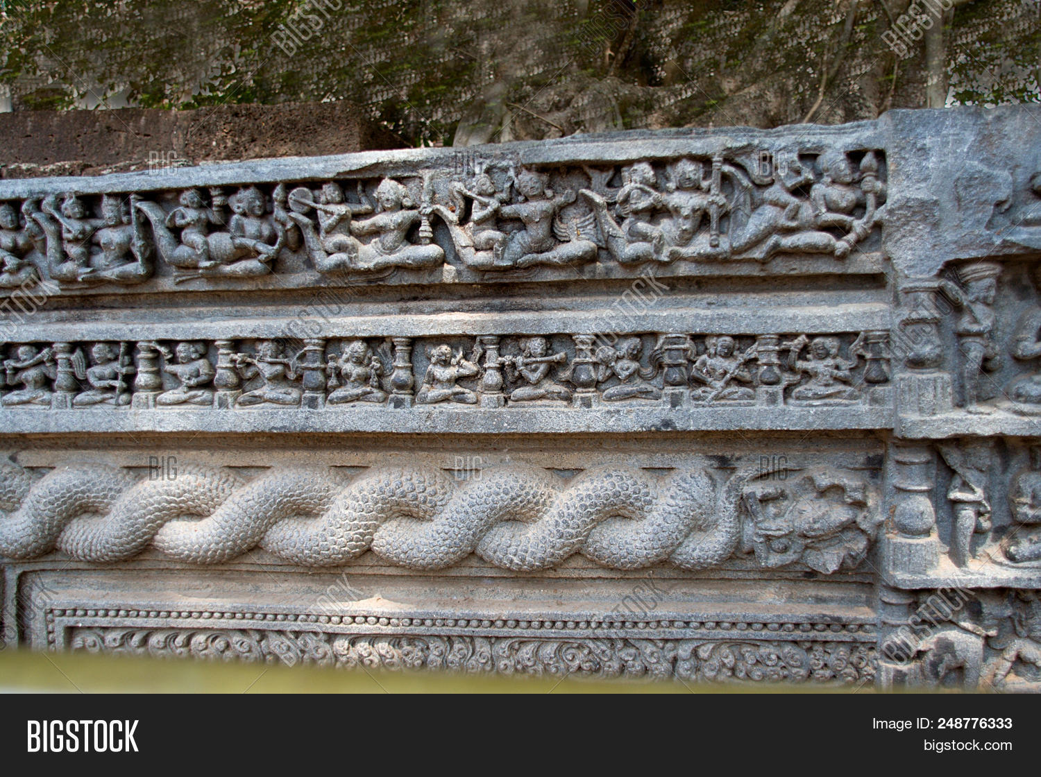 Rows Stone Etching Sun Image & Photo (Free Trial) | Bigstock