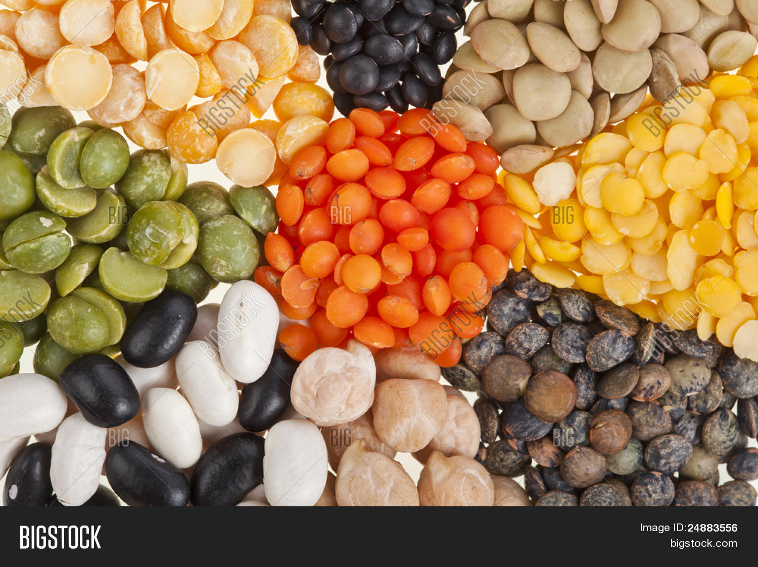 Mixture Kinds Beans , Image & Photo (Free Trial) | Bigstock