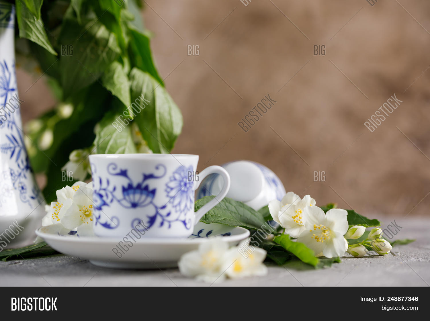 Still Life Tea Set Image & Photo (Free Trial) | Bigstock