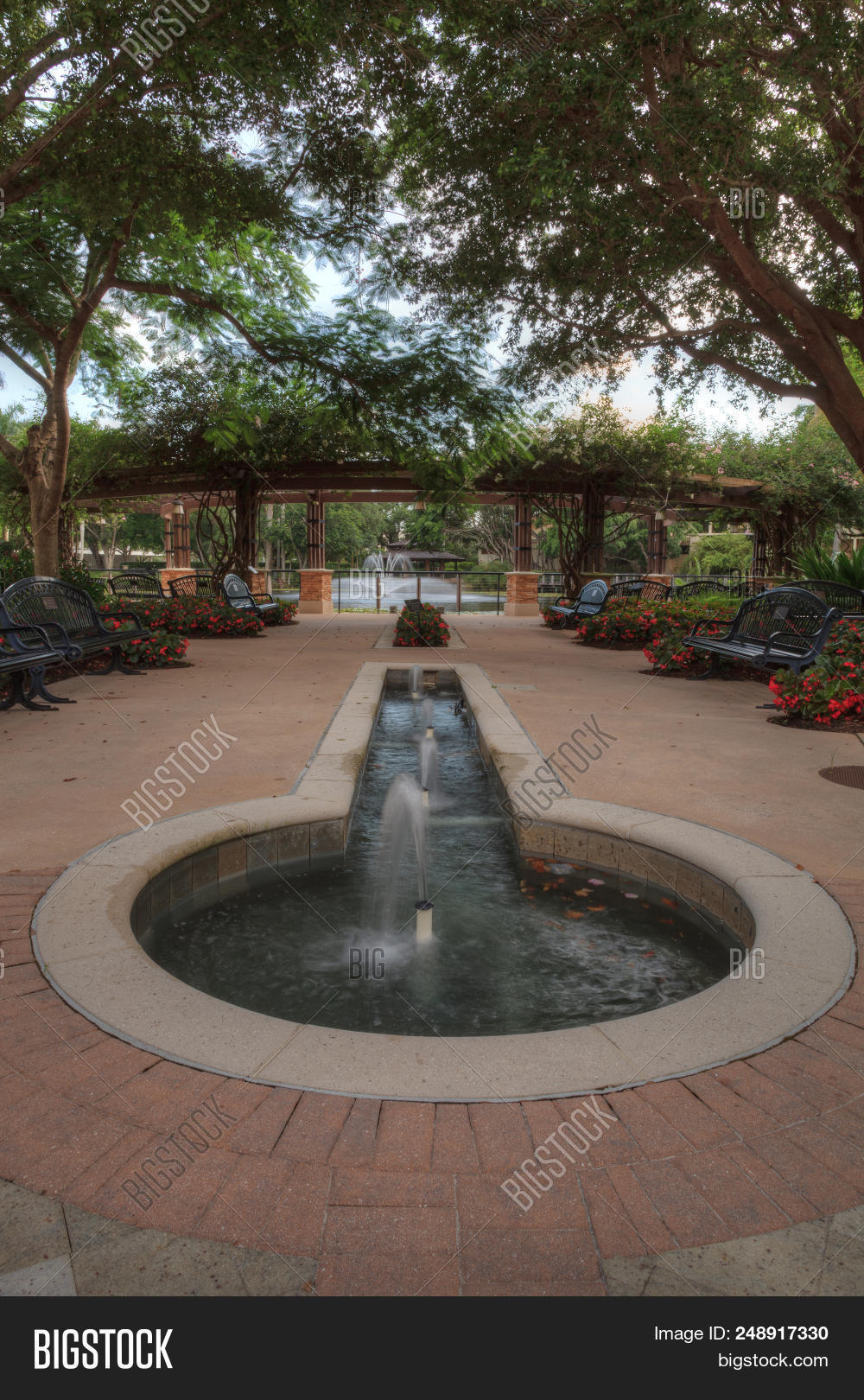 Fountain Entryway Image & Photo (Free Trial) | Bigstock