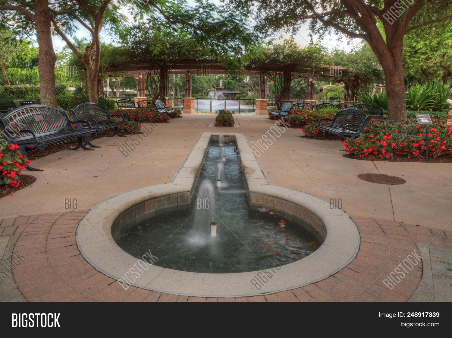 Fountain Entryway Image & Photo (Free Trial) | Bigstock