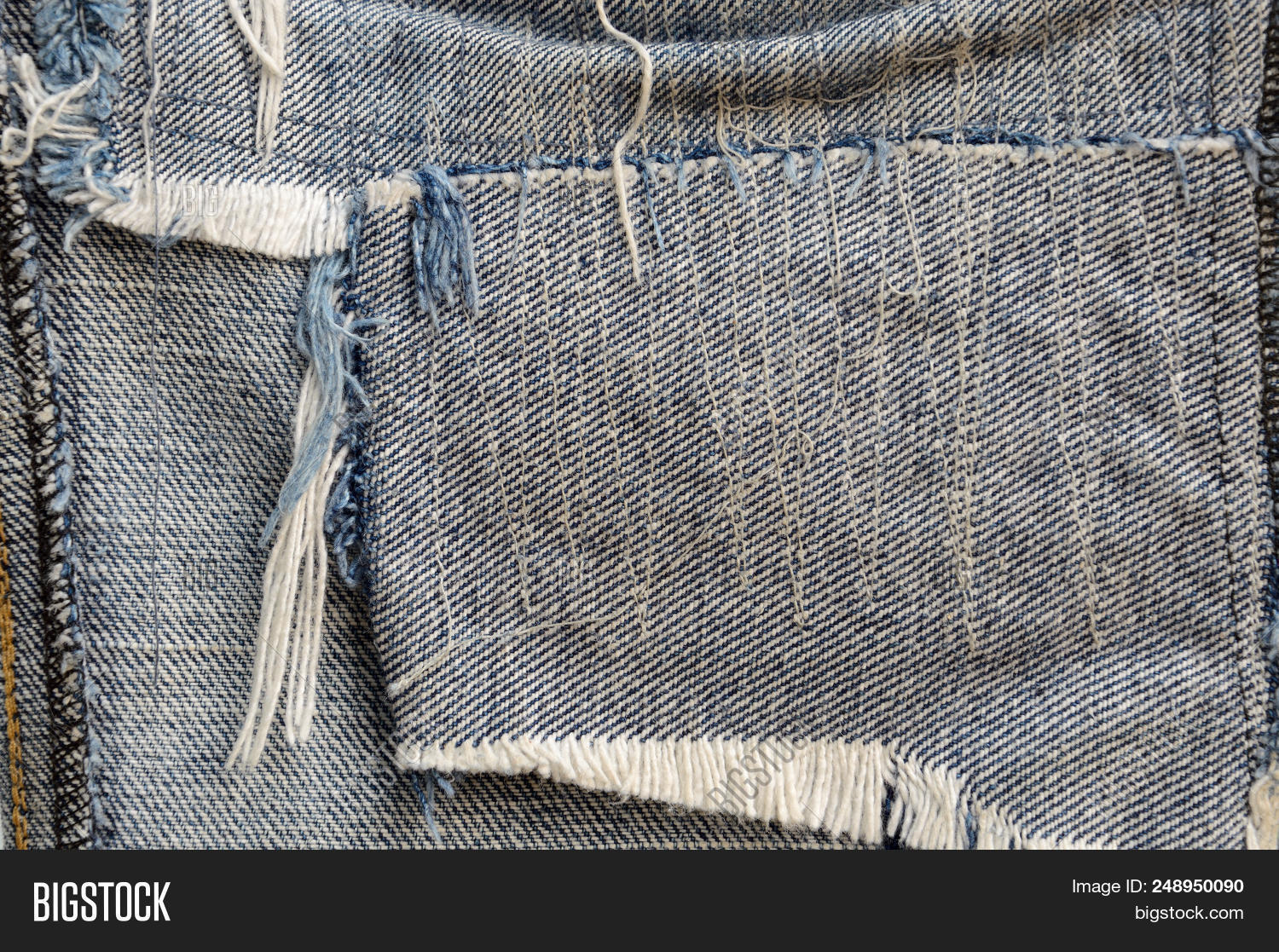 Close Ragged Fabric Image & Photo (Free Trial) | Bigstock