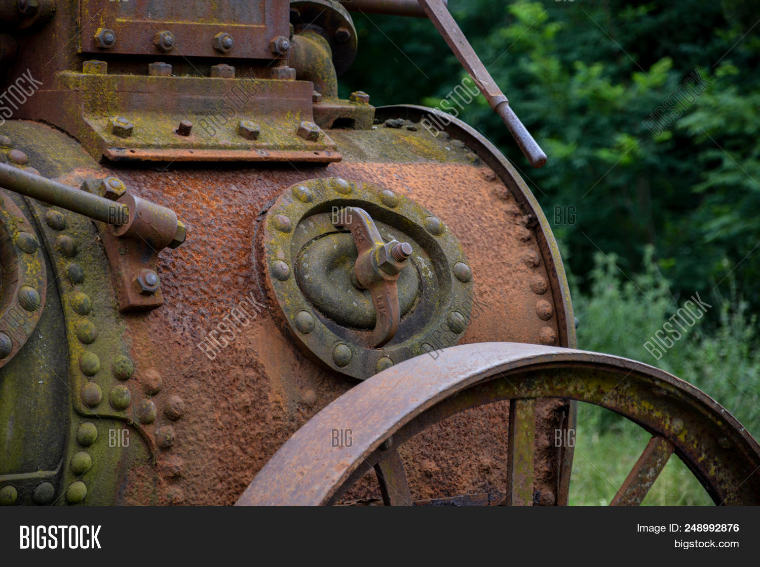 Old Rustic Steam Train Image & Photo (Free Trial) | Bigstock