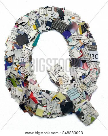 Letters Made Newspaper Image & Photo (Free Trial) | Bigstock