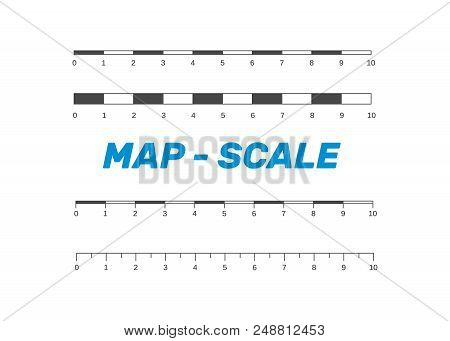 Map Scales Graphics Vector & Photo (Free Trial) | Bigstock