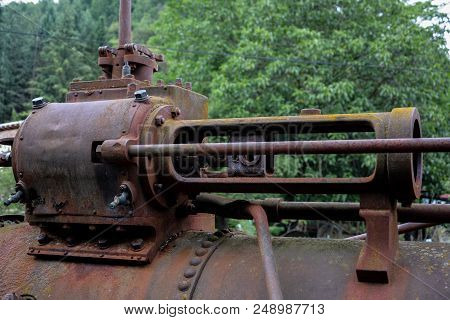 Old Rustic Steam Train Image & Photo (Free Trial) | Bigstock