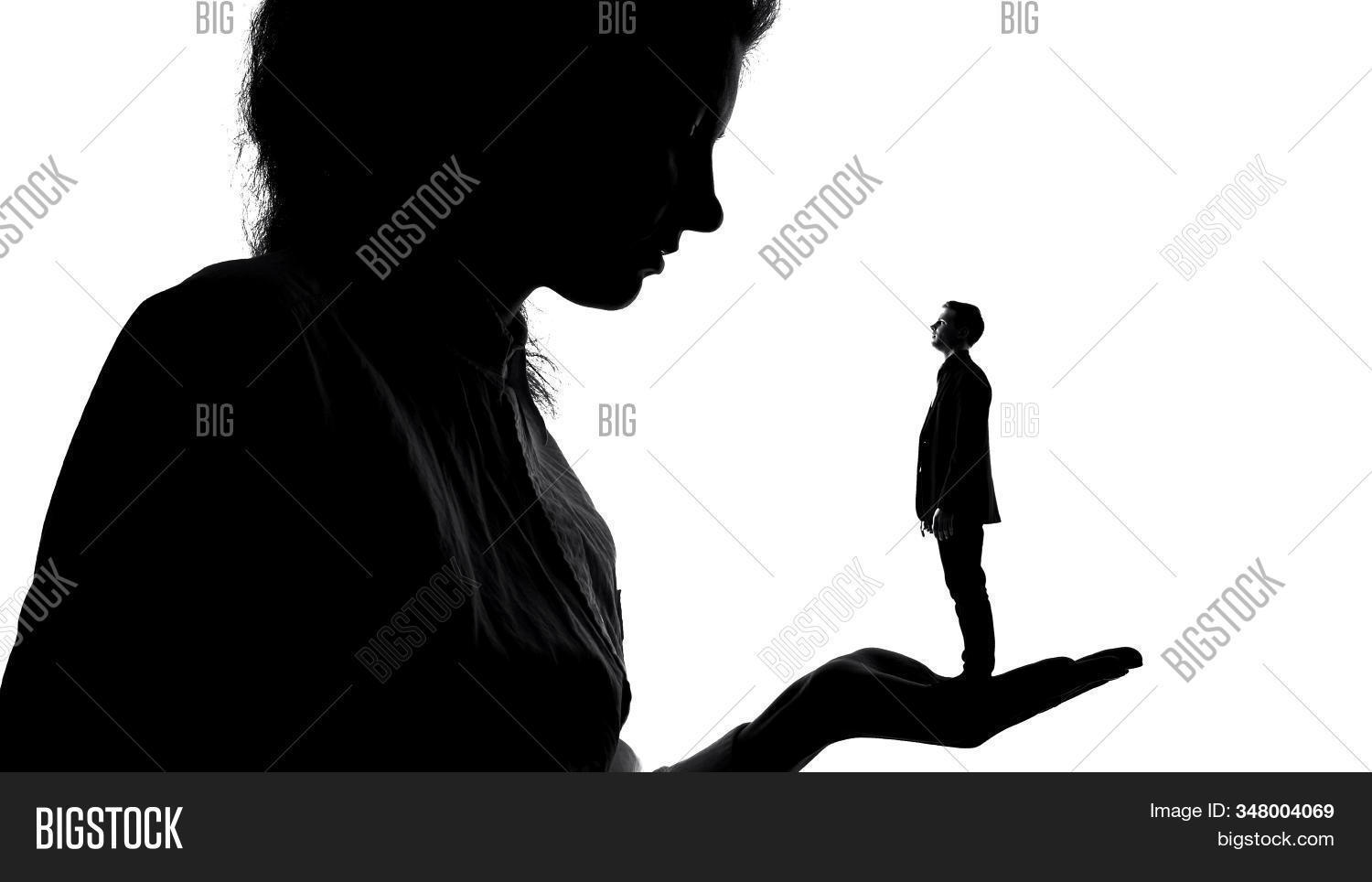 Shadow Female Holding Image & Photo (Free Trial) | Bigstock