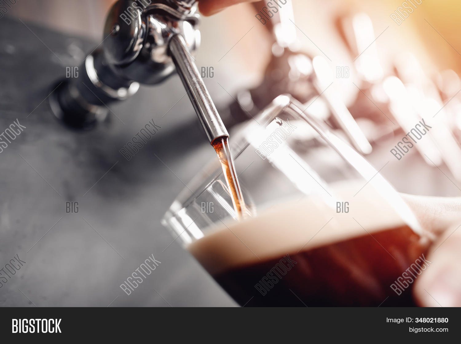 Light Draft Cold Beer Image & Photo (Free Trial) | Bigstock