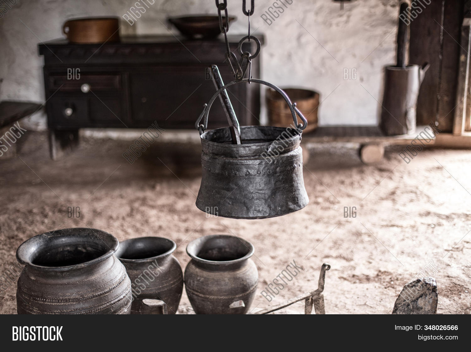 Old Cooking Cauldron Image & Photo (Free Trial) | Bigstock