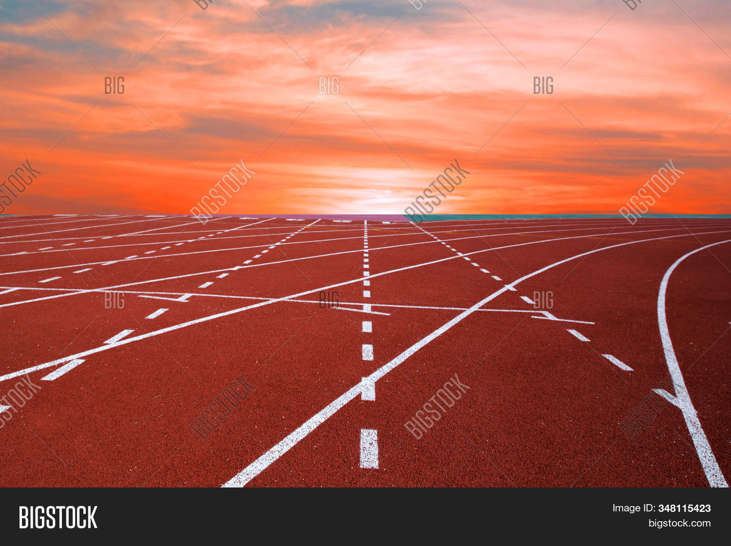 Running Track Athletes Image & Photo (Free Trial) | Bigstock