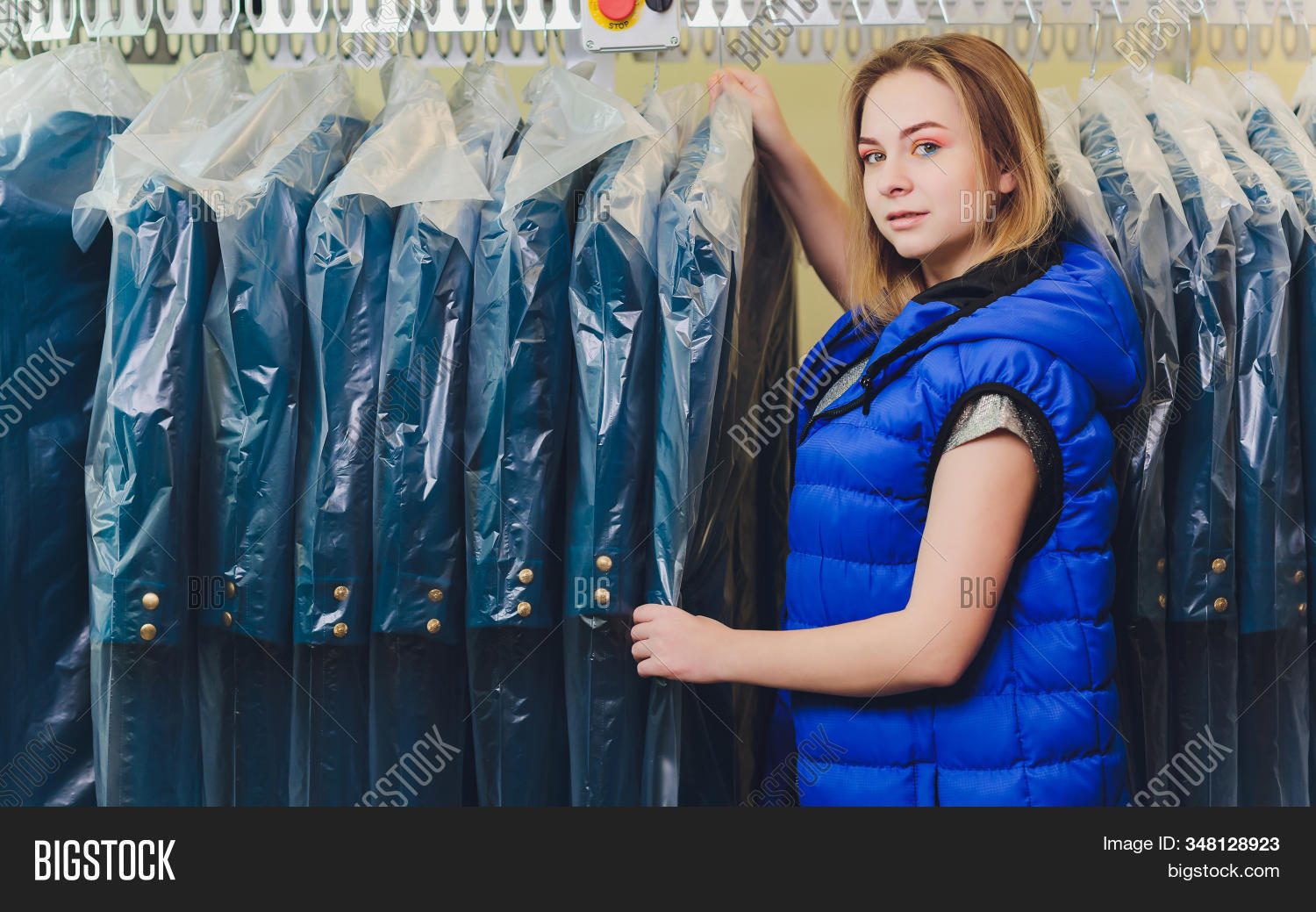 Female Cleaner Laundry Image & Photo (Free Trial) | Bigstock