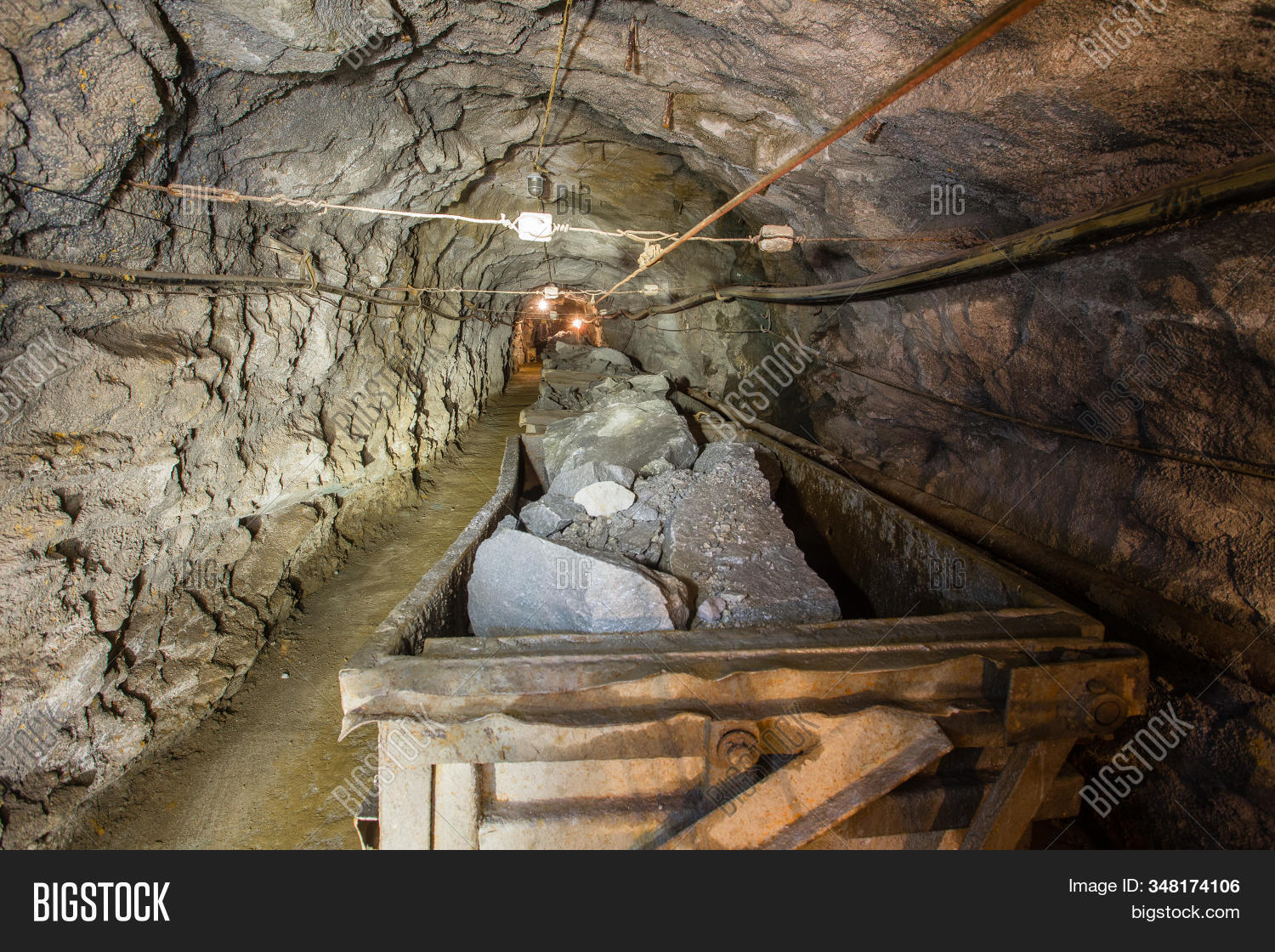 Mining Carts Wagons Image & Photo (Free Trial) | Bigstock