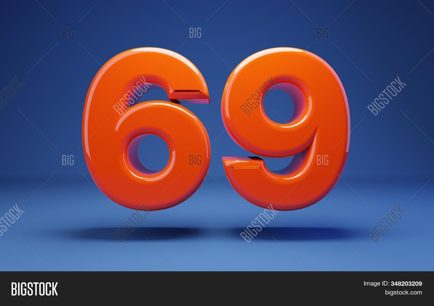 Lush Lava 3d Number 69 Image & Photo (Free Trial) | Bigstock