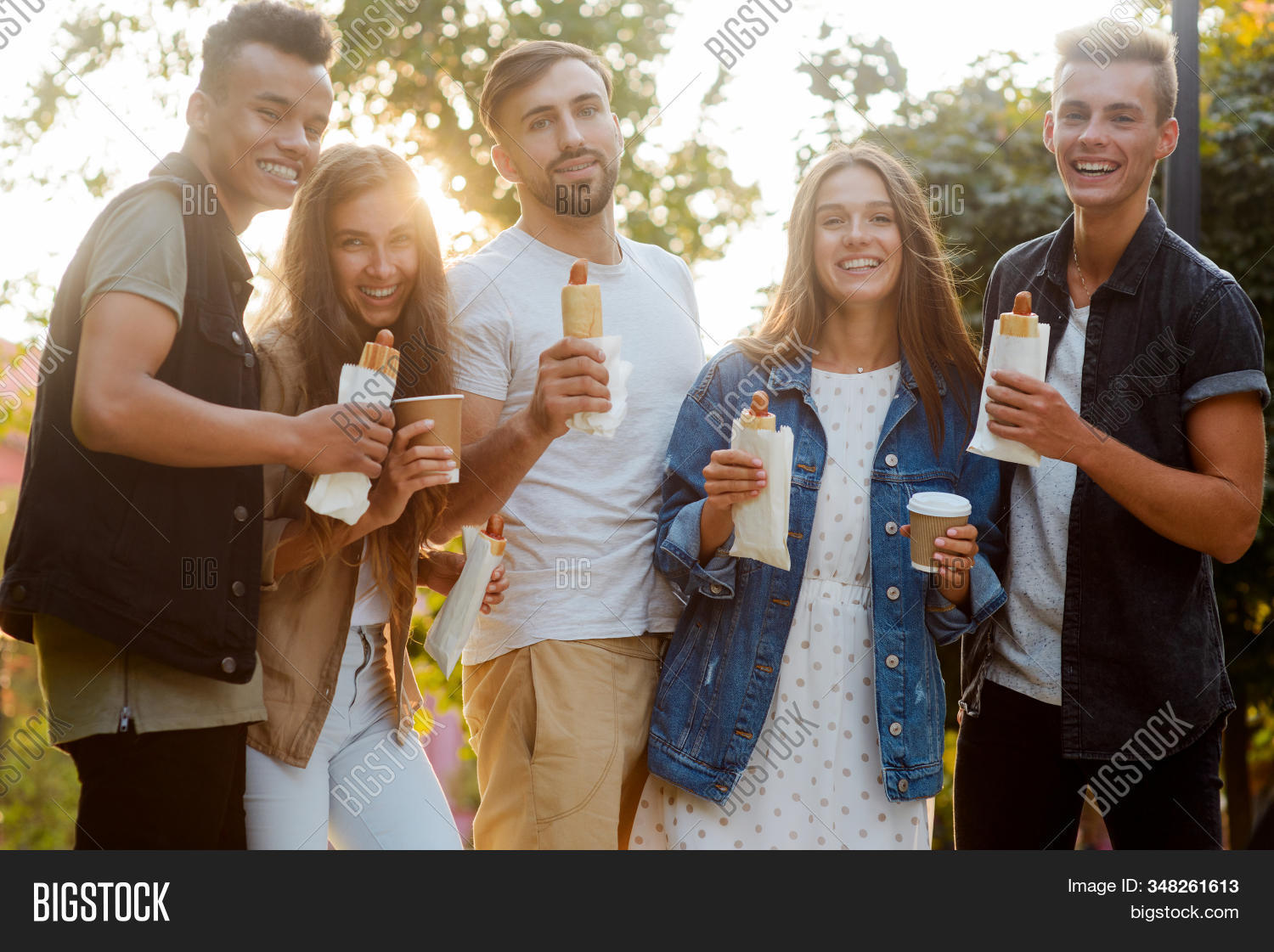 Stroll College Friends Image & Photo (Free Trial) | Bigstock