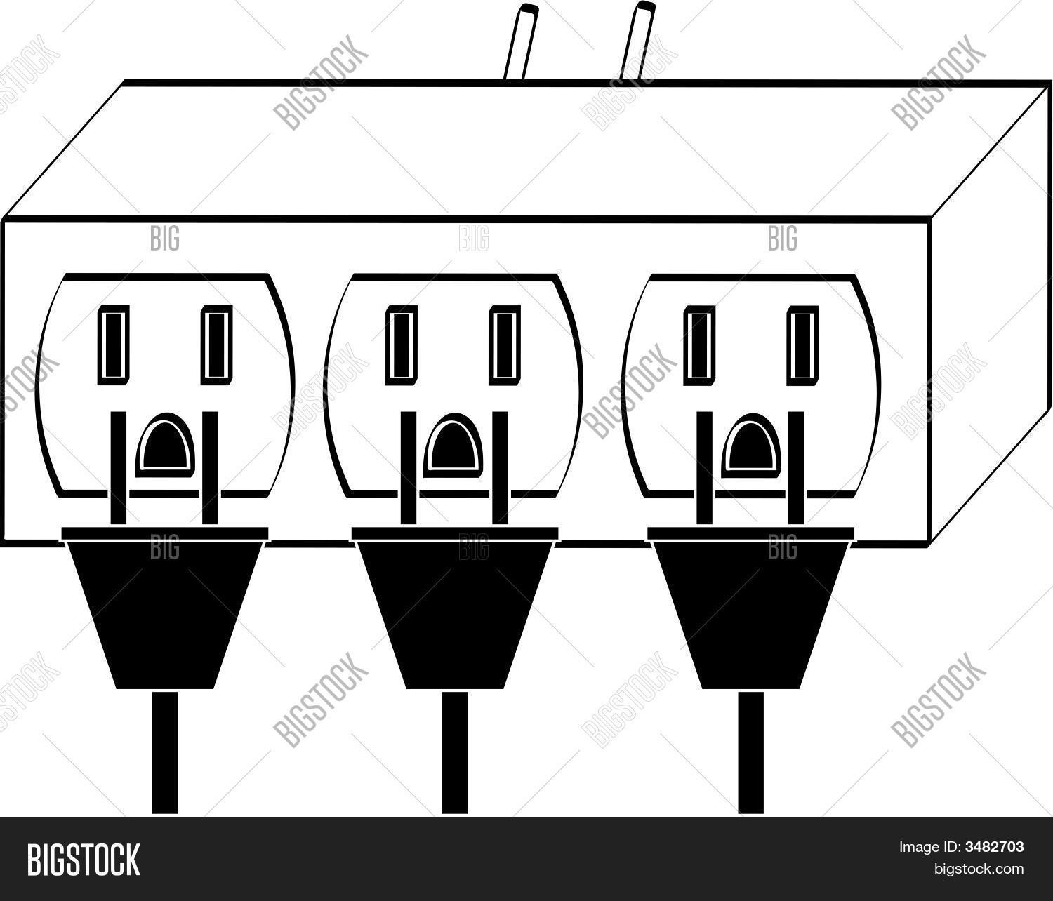 Electrical Plug Vector & Photo (Free Trial) | Bigstock