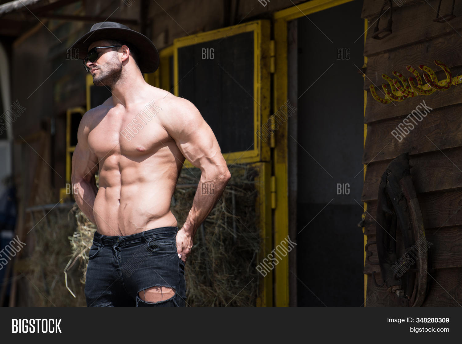 Cowboy Man Ranch Image & Photo (Free Trial) | Bigstock