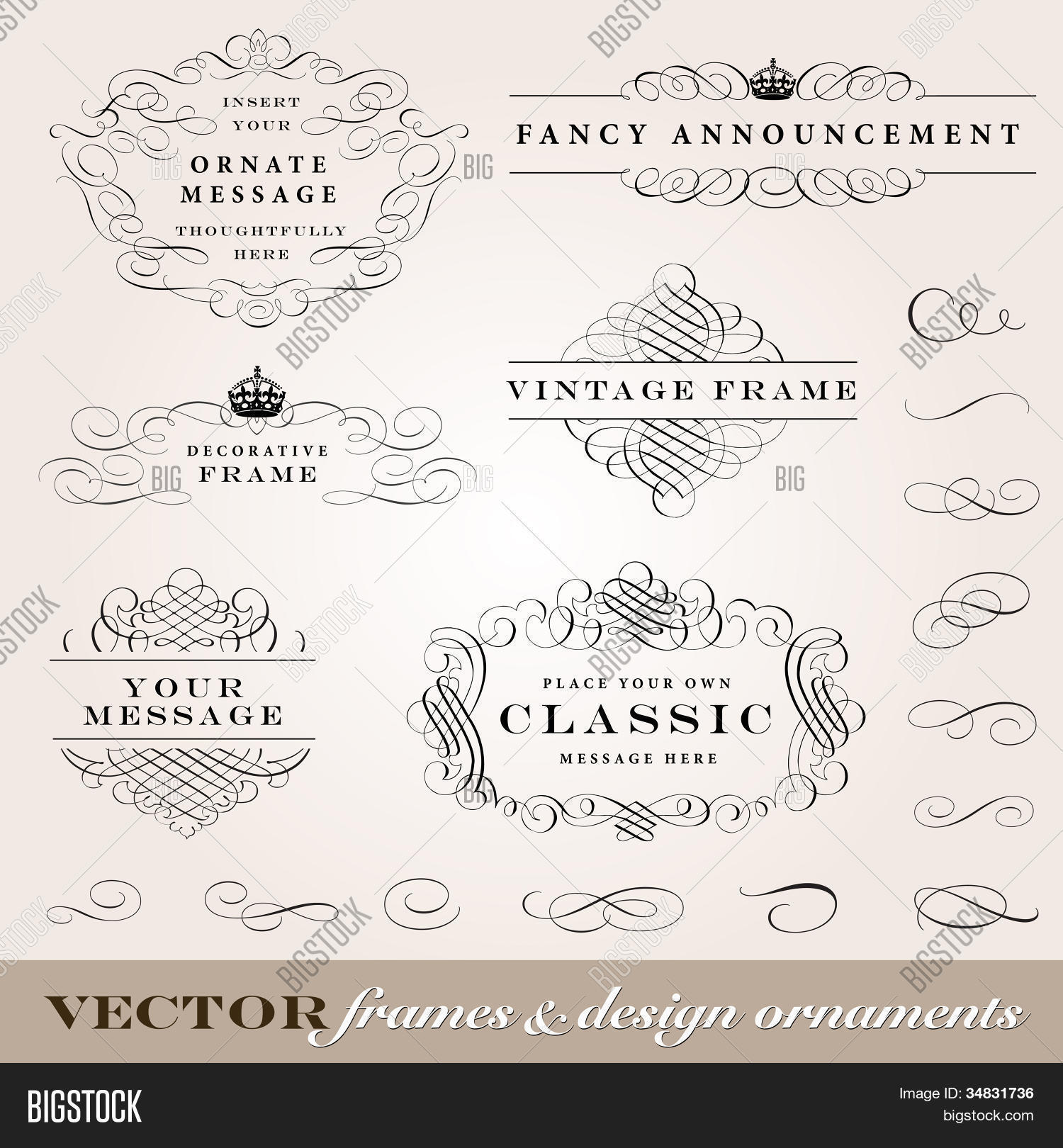 Vector Frame Design Vector & Photo (Free Trial) | Bigstock